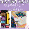 Alphabet & Number Tracing Mats - all Australian State Fonts and Primary ...