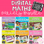 Digital Maths Variety BUNDLE - Stay Classy Classrooms