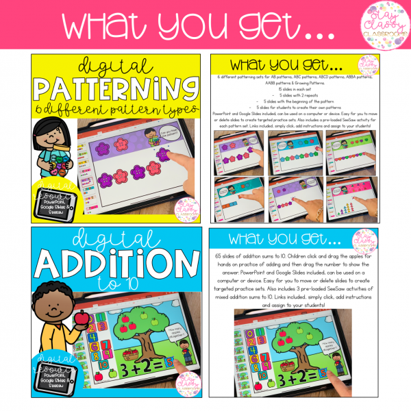 Digital Maths Variety BUNDLE - Stay Classy Classrooms