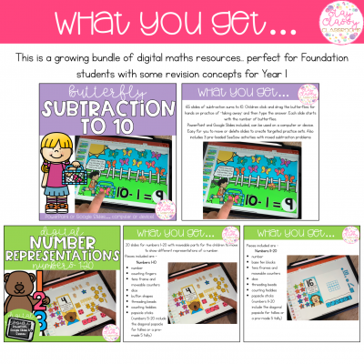 Digital Maths Variety BUNDLE - Stay Classy Classrooms