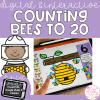 Digital Counting to 20 BUNDLE - Stay Classy Classrooms