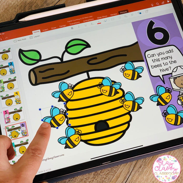 Digital Counting to 20 BUNDLE - Stay Classy Classrooms