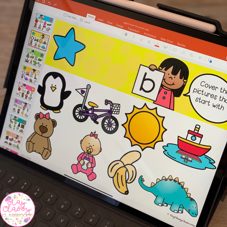 Digital and Interactive Phonics Practice - Cover the Sound - Stay ...