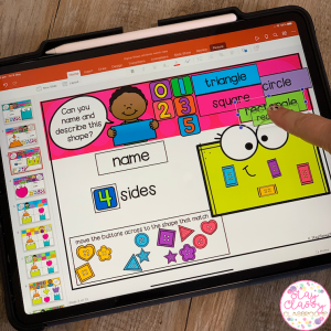 Digital 2D Shapes - Stay Classy Classrooms