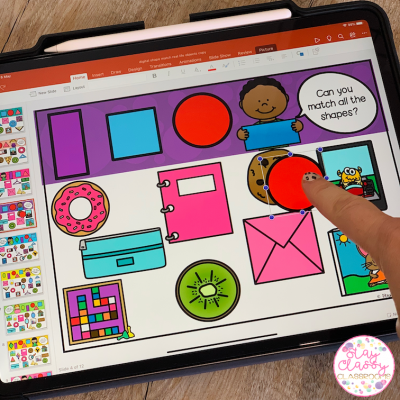 Digital 2D Shapes - Stay Classy Classrooms