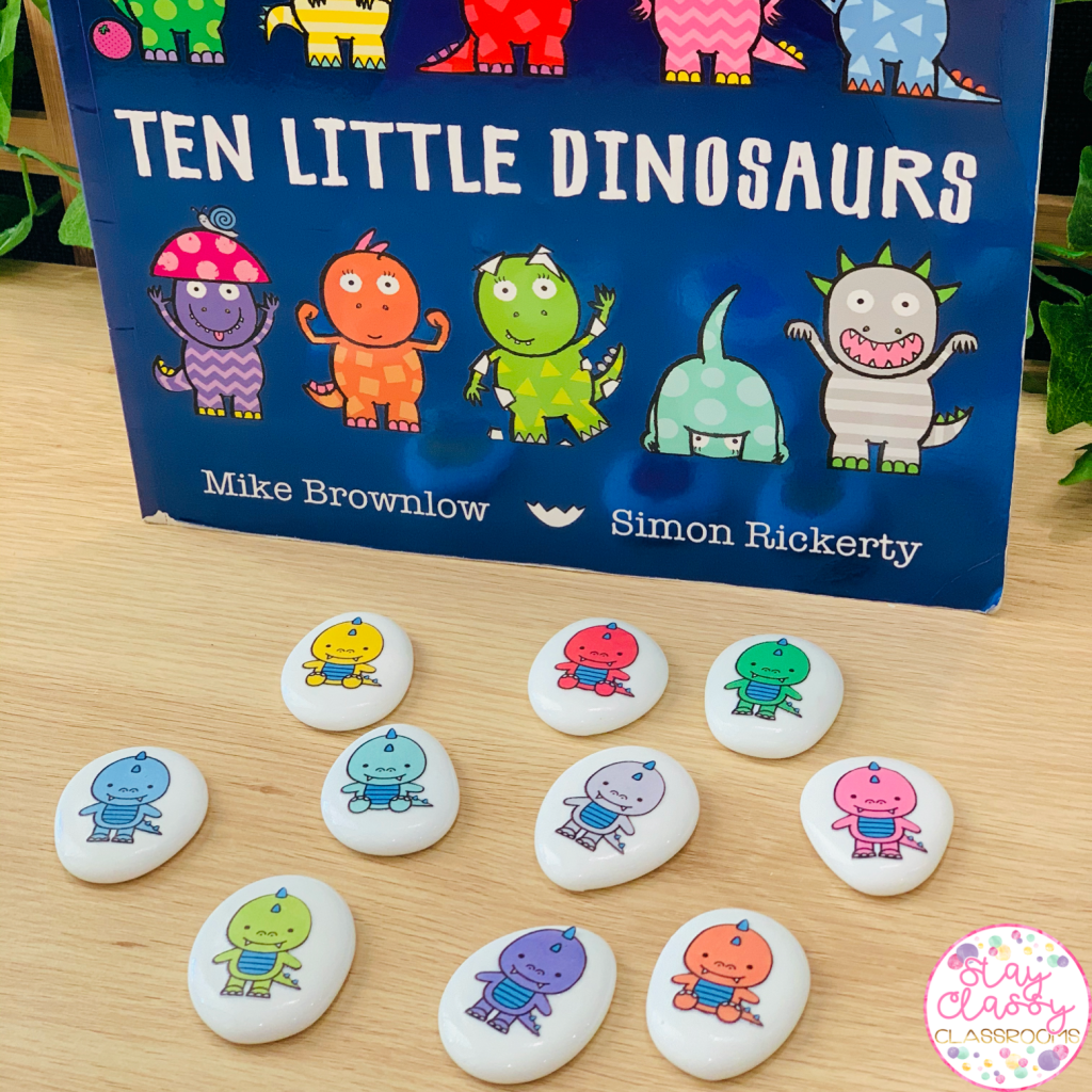 Dinosaur Story Stones - Stay Classy Classrooms