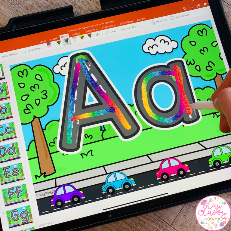 Road Letters and Numbers PRINTABLE & DIGITAL BUNDLE - Primary Print ...