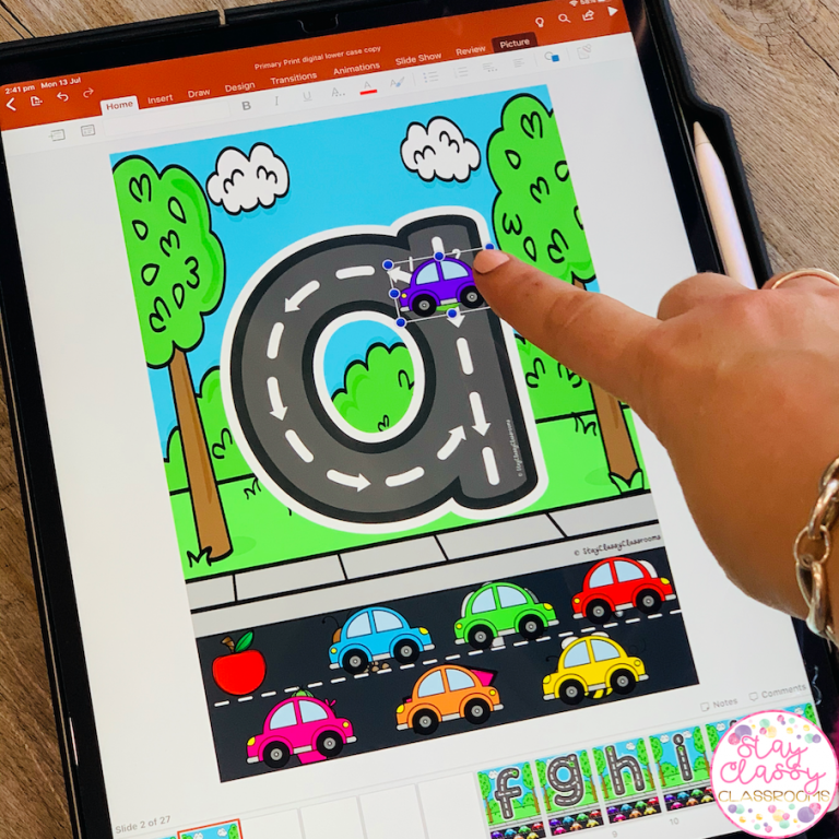 Road Letters and Numbers DIGITAL pack - Primary Print Font - Stay ...