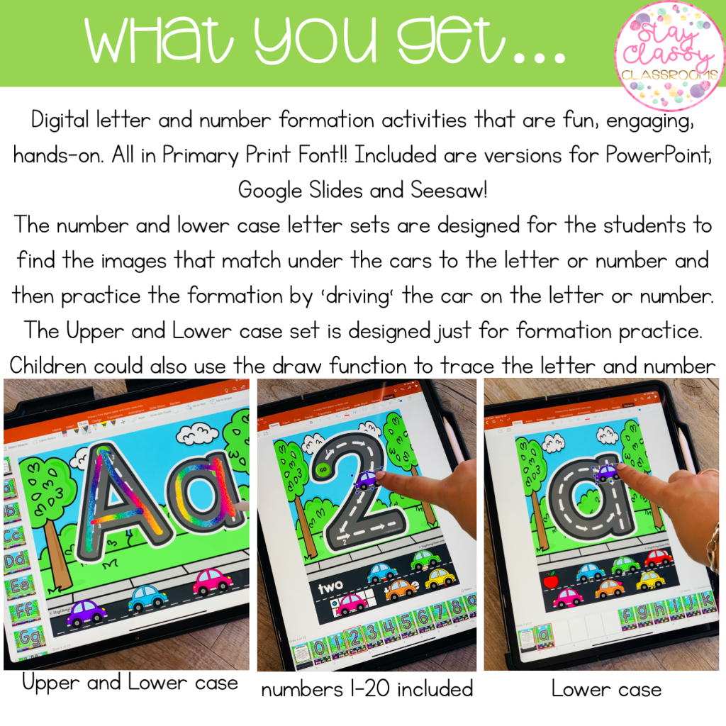 Road Letters and Numbers PRINTABLE & DIGITAL BUNDLE - Primary Print ...