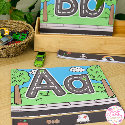 Road Letters and Numbers PRINTABLE pack - Primary Print Font - Stay ...