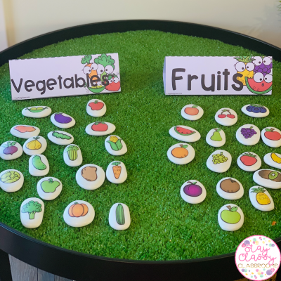 Fruit and Vegetables Stone Pack - Stay Classy Classrooms