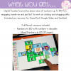 Digital Place Value Puzzles Numbers to 100 - SeeSaw, Google Slides ...