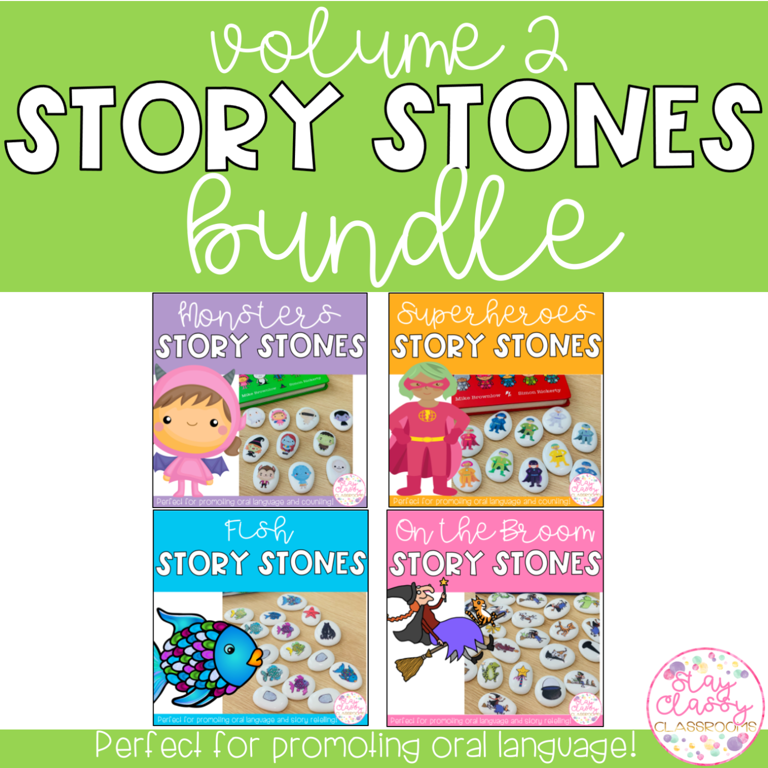 Story Stones BUNDLE - Volume 2 - Stay Classy Classrooms