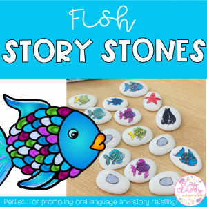 Fish Story Stones - Stay Classy Classrooms