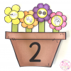 Number Representation Flowerpots - Numbers 0-20 - Stay Classy Classrooms