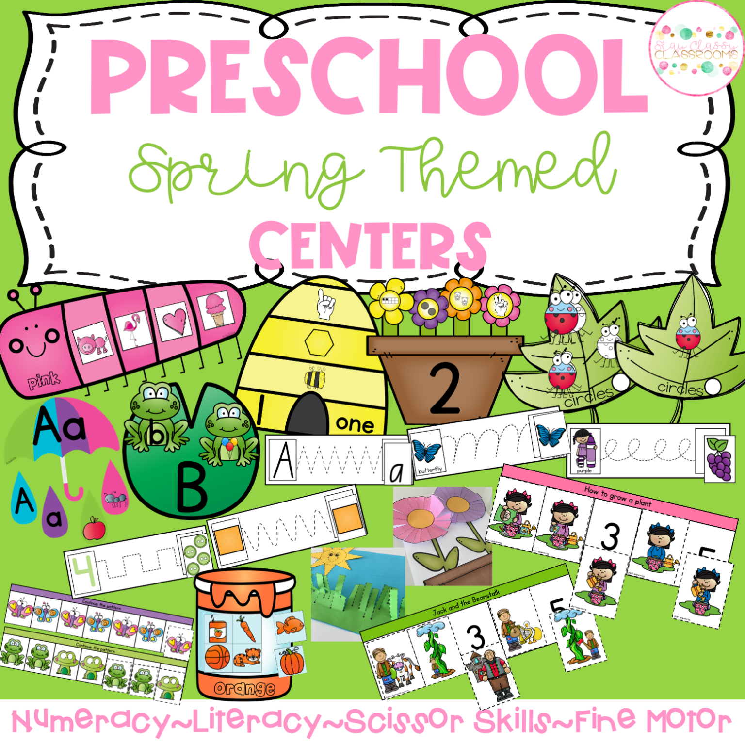 Preschool & Kindergarten Centres - Spring Themed BUNDLE - Stay Classy ...