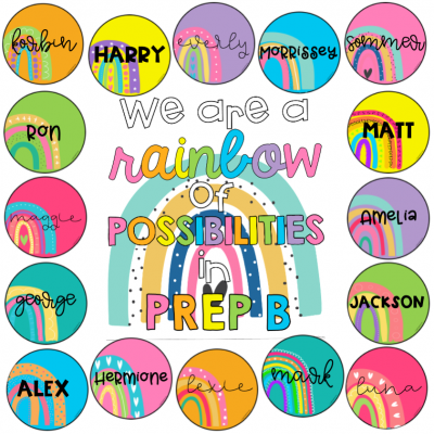 Bright Boho Rainbow Classroom Theme Pack - Stay Classy Classrooms