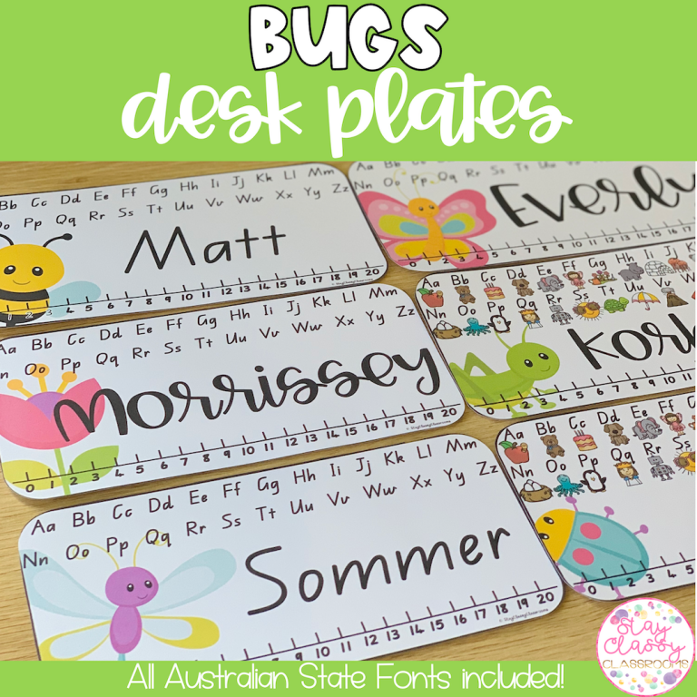 BUGS Days at School Display | 100 Days of School - Stay Classy Classrooms