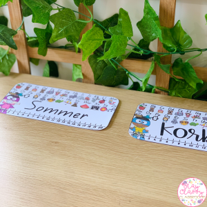 Superhero Editable Desk Plates - Stay Classy Classrooms