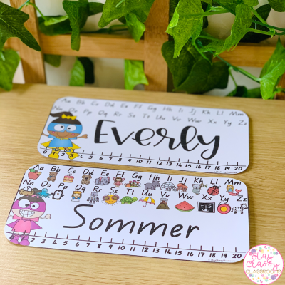 Superhero Editable Desk Plates - Stay Classy Classrooms