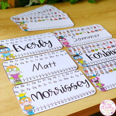 Superhero Editable Desk Plates - Stay Classy Classrooms