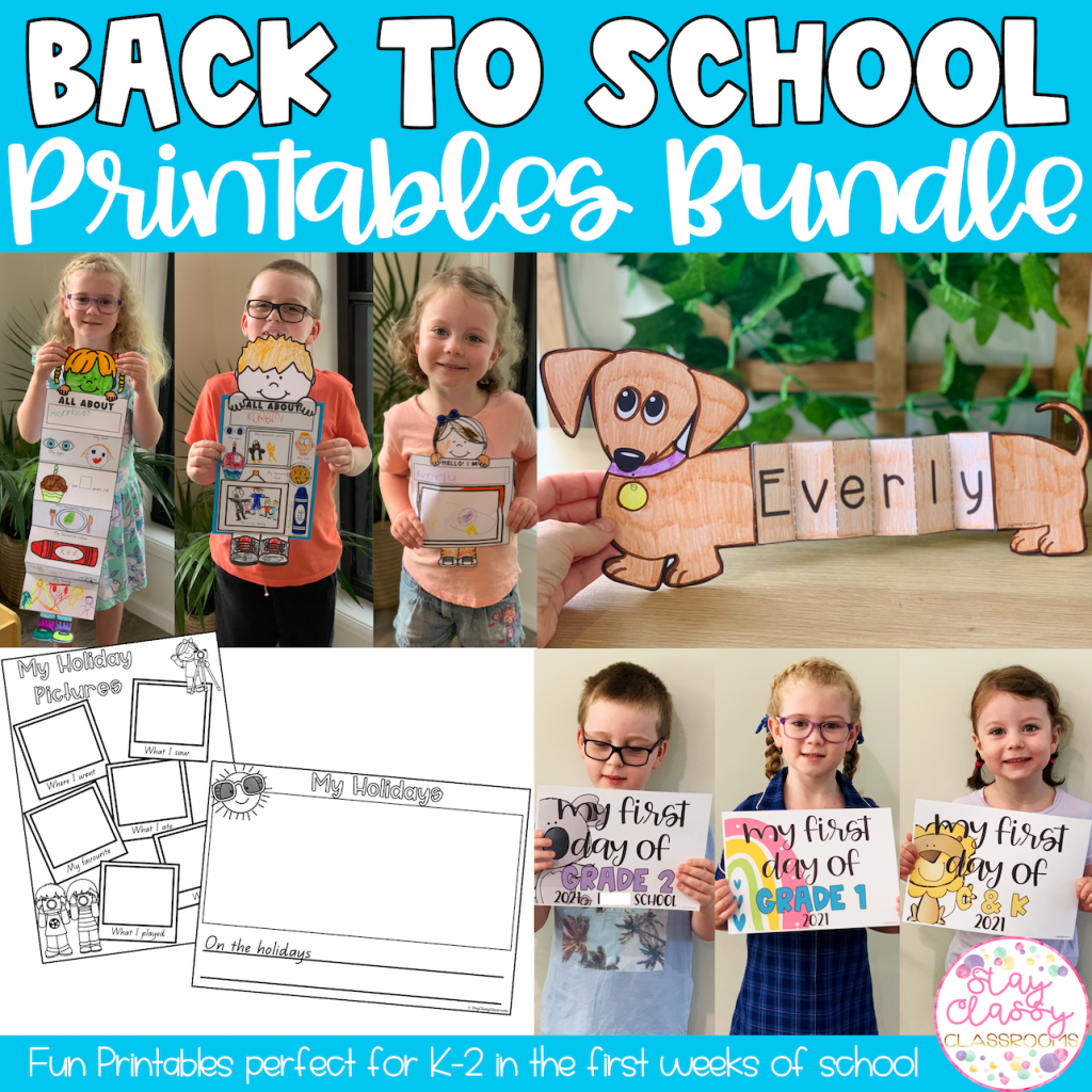 Back to School Pack - Stay Classy Classrooms