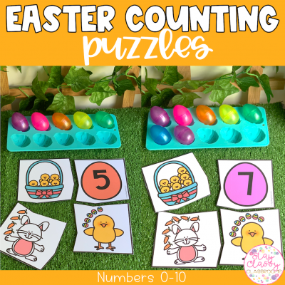 Easter Counting Puzzles | Numbers 0-10 - Stay Classy Classrooms