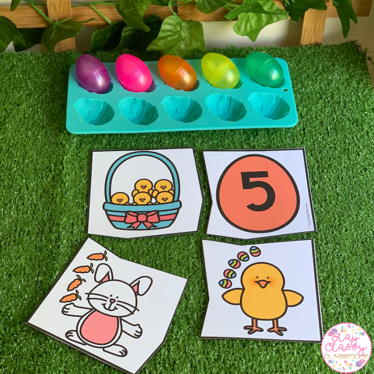 Easter Counting Puzzles | Numbers 0-10 - Stay Classy Classrooms