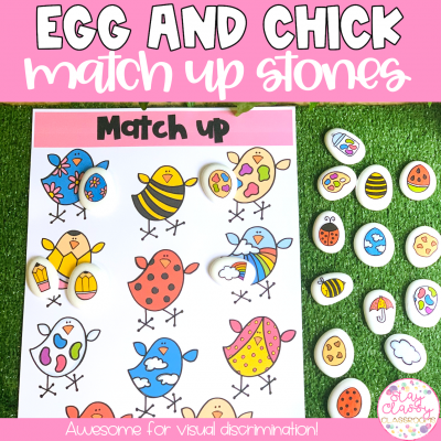 Egg and Chick Match Up | Easter - Stay Classy Classrooms