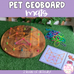 Geoboard Mats BUNDLE - Stay Classy Classrooms