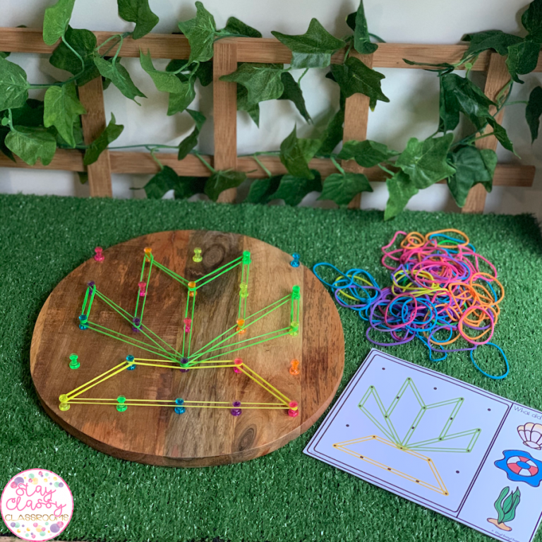 Ocean Geoboard Mats - Stay Classy Classrooms