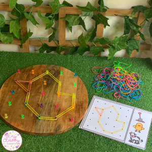 Geoboard Mats BUNDLE - Stay Classy Classrooms