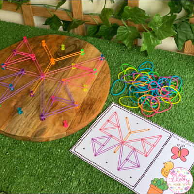 Geoboard Mats BUNDLE - Stay Classy Classrooms