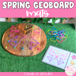 Geoboard Mats BUNDLE - Stay Classy Classrooms