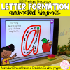 Letter Formation Rhymes Animated PowerPoint | QLD Print & Precursive ...