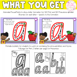 Letter Formation Rhymes Animated PowerPoint | QLD Print & Precursive ...