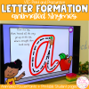 Letter Formation Rhymes Animated PowerPoint | VIC Print & Precursive ...