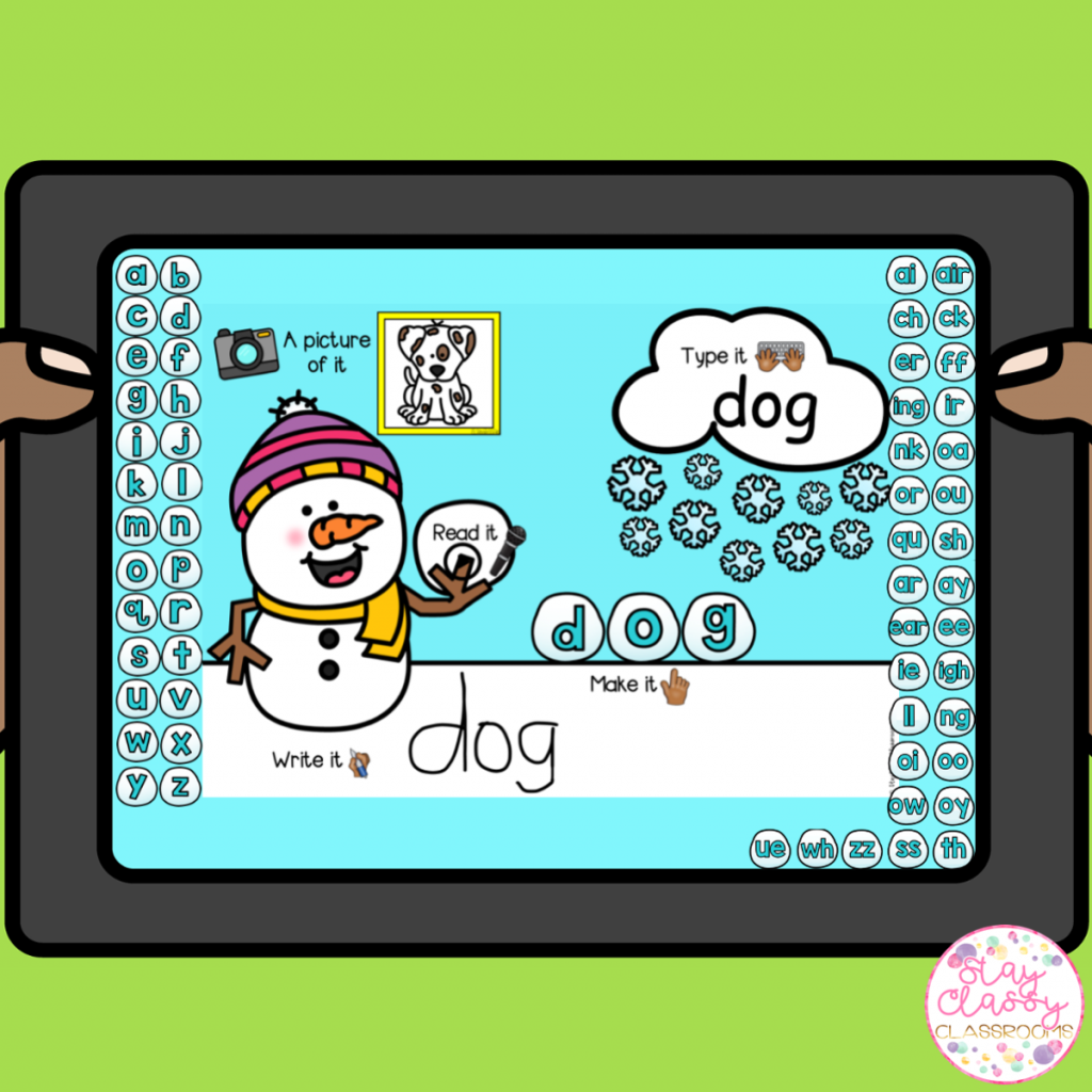 Digital Word Work THEMES Pack | Seesaw | PowerPoint | Google Slides ...