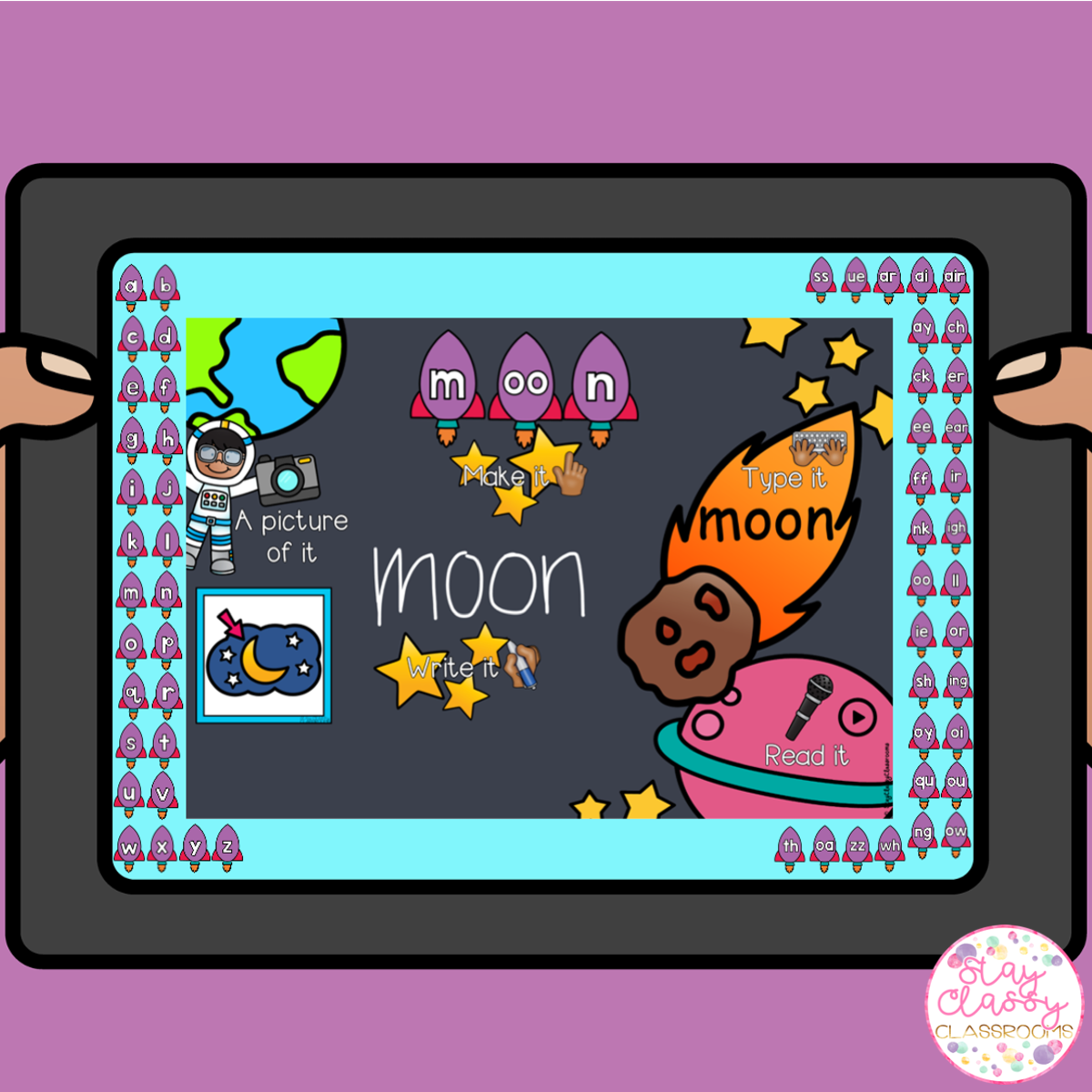 Digital Word Work THEMES Pack | Seesaw | PowerPoint | Google Slides ...