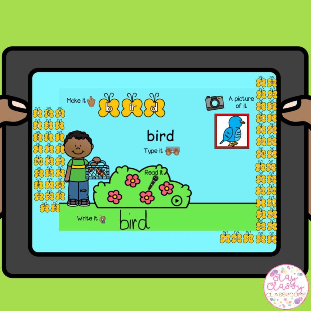 Digital Word Work SPRING Pack | Seesaw | PowerPoint | Google Slides ...