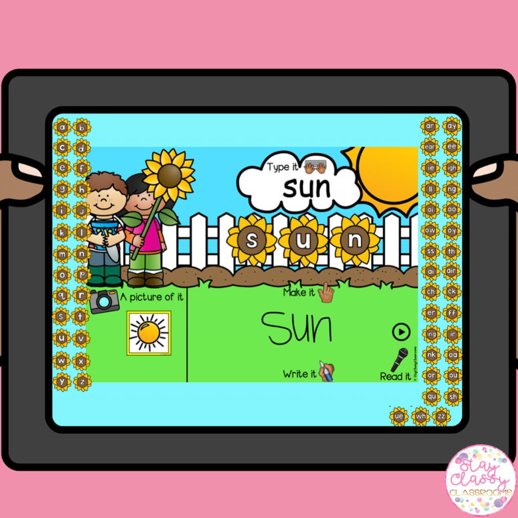 Digital Word Work NATURE Pack | Seesaw | PowerPoint | Google Slides ...