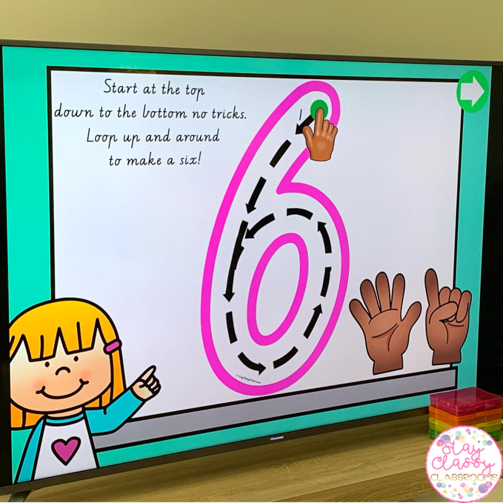 Number Formation Rhymes Animated PowerPoint | VIC Print & Precursive ...