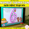 Number Formation Rhymes Animated PowerPoint | QLD Print | Numbers 0-20 ...