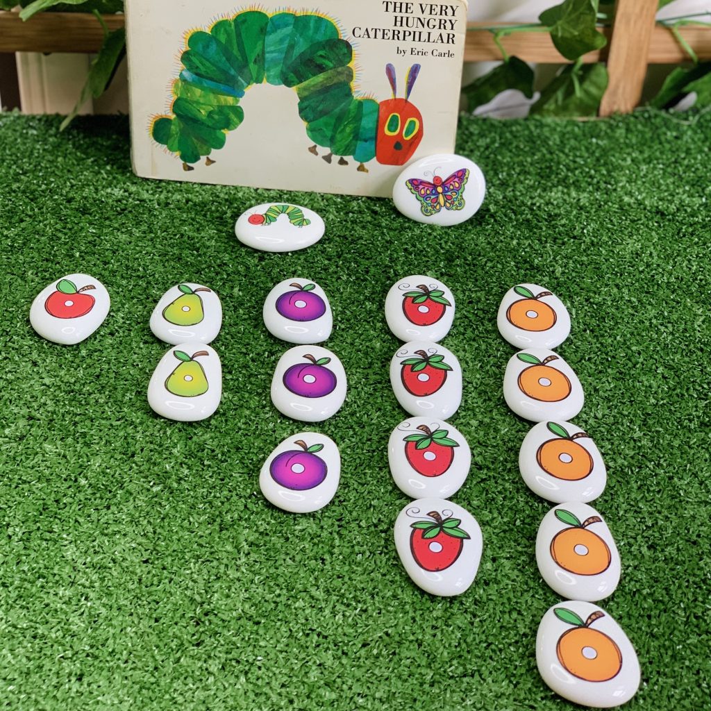 Very Hungry Caterpillar Story Stones | Ready Made - Stay Classy Classrooms