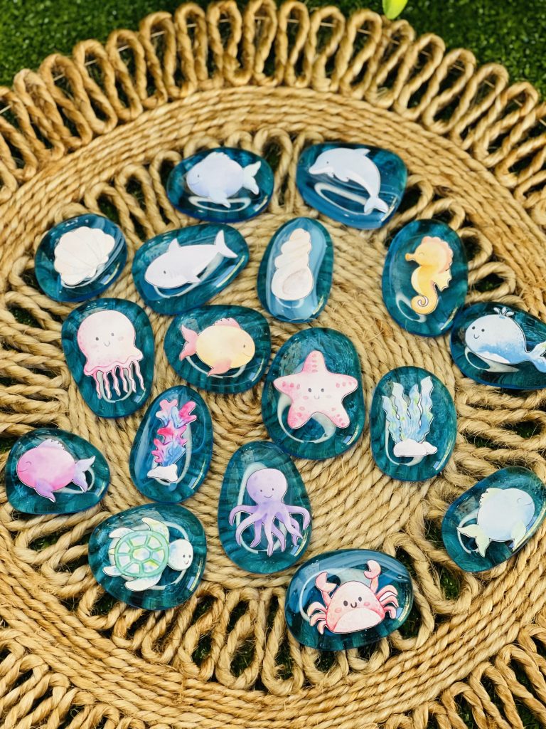 Under the Sea Story Stones | Ready Made - Stay Classy Classrooms