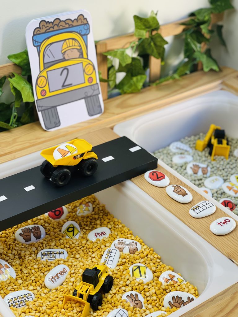 Construction Number Representation Story Stones (0-10) | Ready Made ...