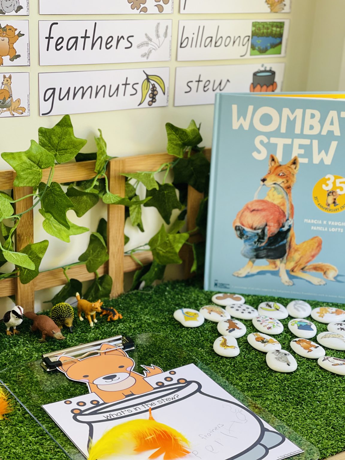 Wombat Stew Story Stones | Ready Made - Stay Classy Classrooms
