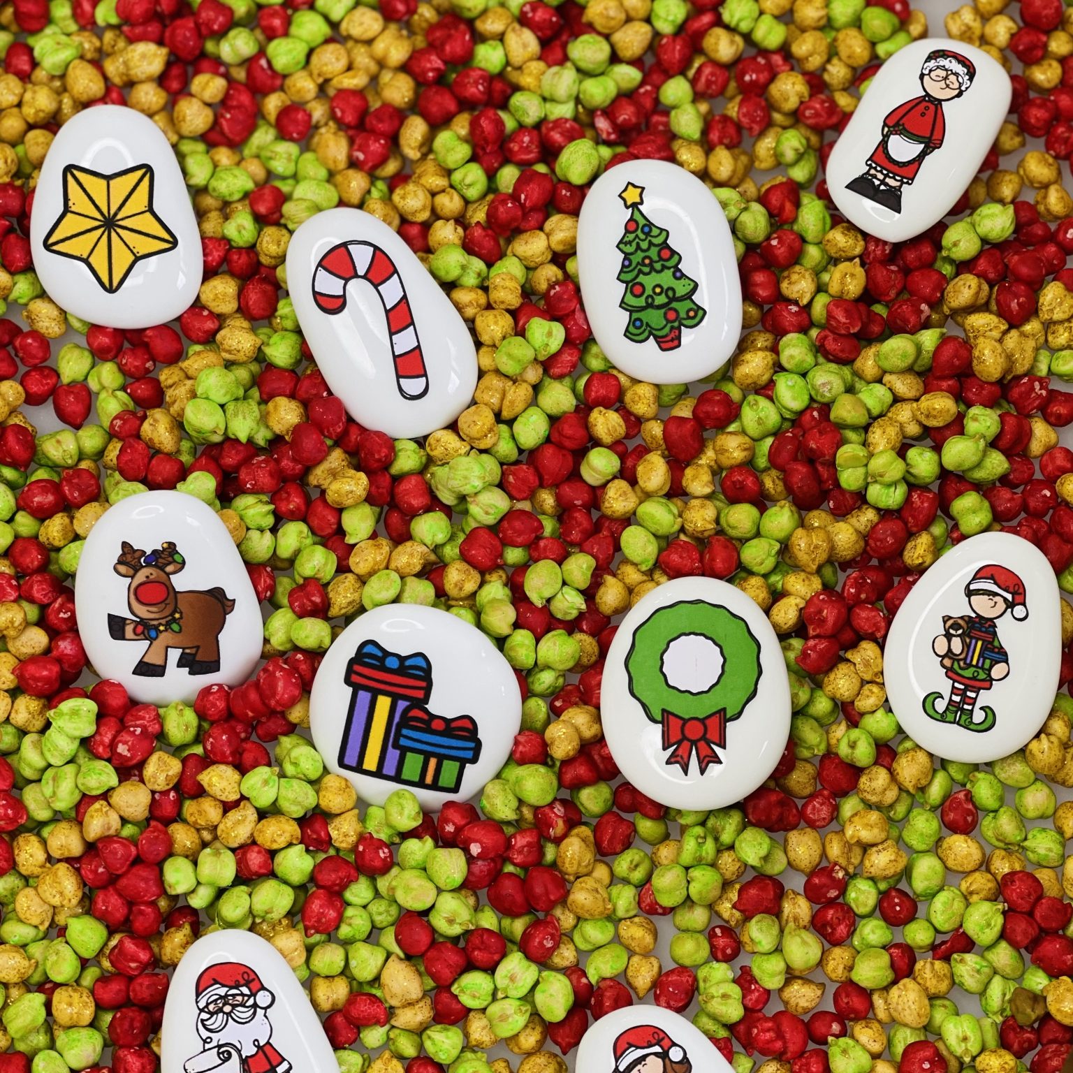 Christmas Story Stones | Ready Made - Stay Classy Classrooms