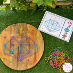 Christmas Geoboard Mats - Stay Classy Classrooms