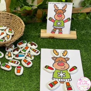 Christmas Build a Reindeer - Stay Classy Classrooms